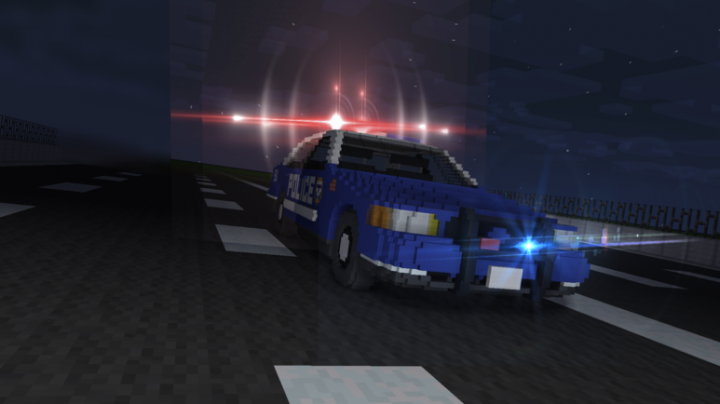 Ford Crown Victoria Cop Car | Realistic Car Minecraft Map