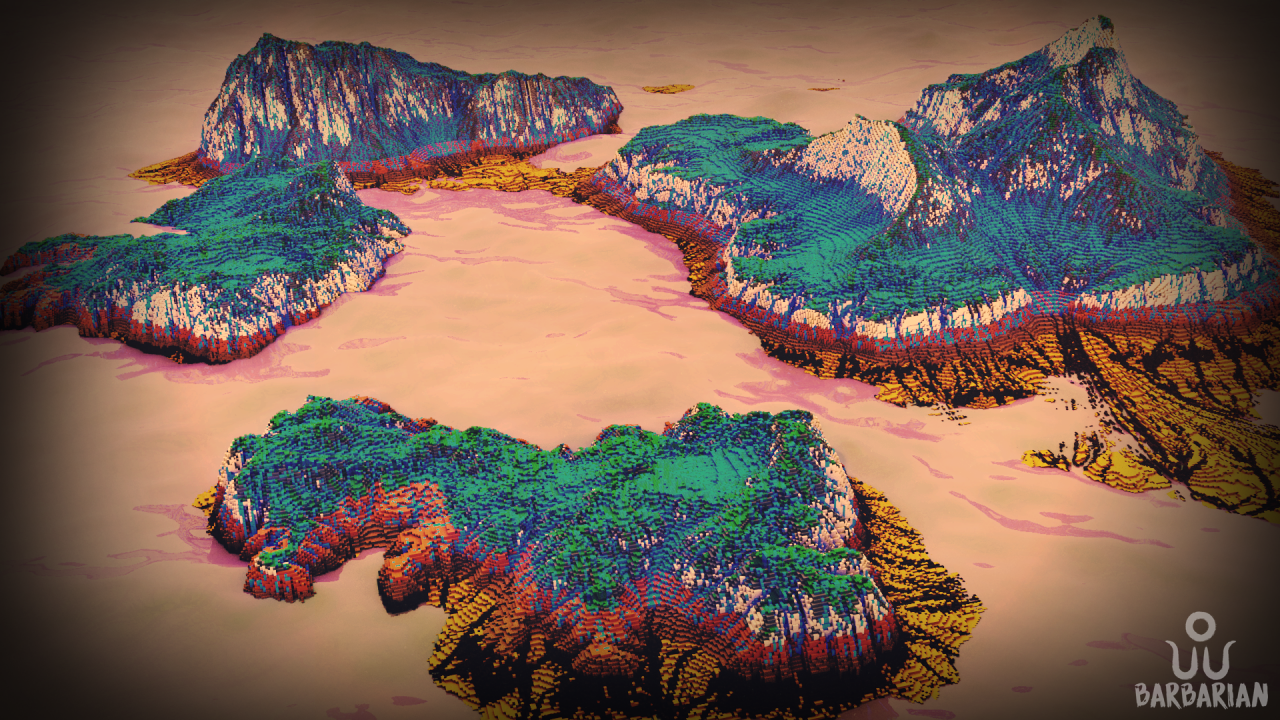 Alien Islands - Custom Terrai... y'know. Minecraft Map