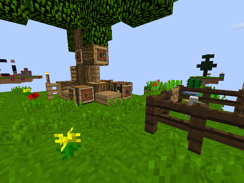 Advanced skyblock v1.0 by dark_strafe Minecraft Map
