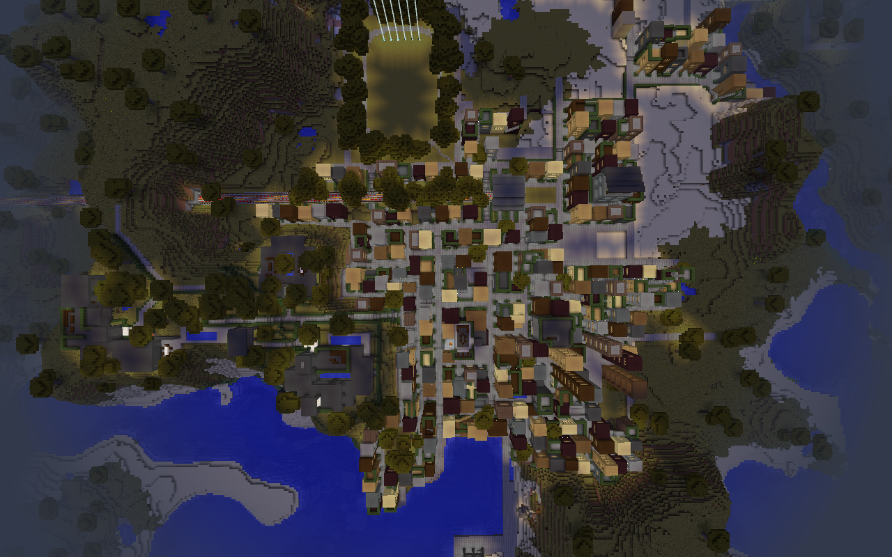 Town - City Minecraft Map