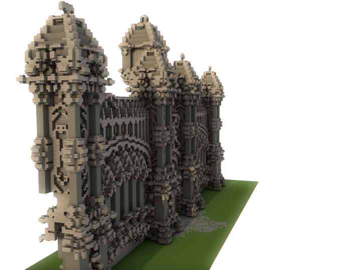 Gothic Walls 'Test Gothique' Minecraft Project