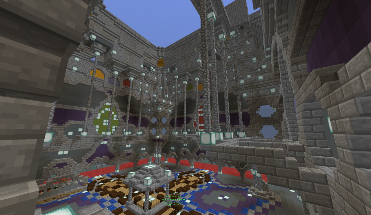 Chest-Network server spawn WIP Minecraft Map