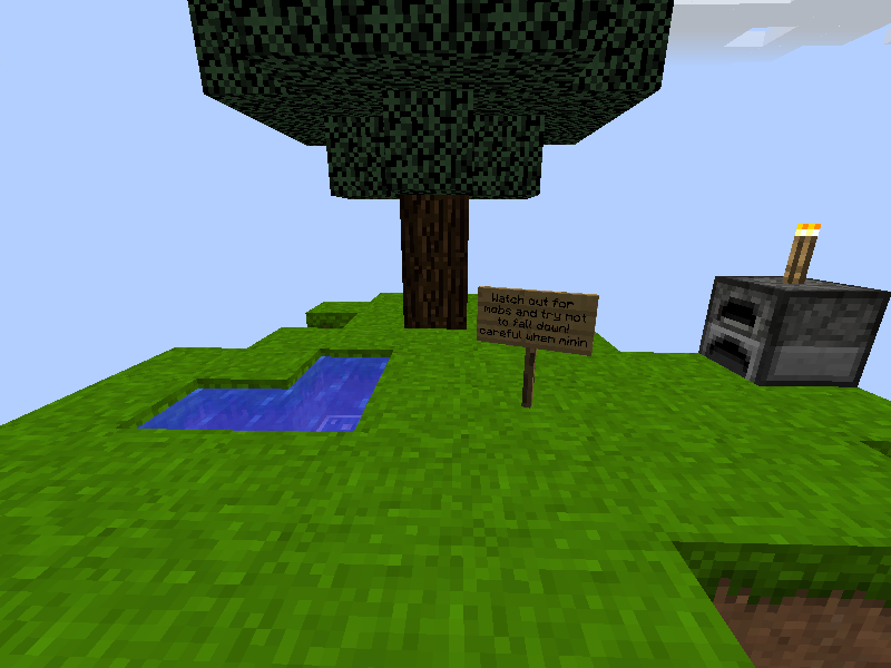 Advanced skyblock v1.0 by dark_strafe Minecraft Map