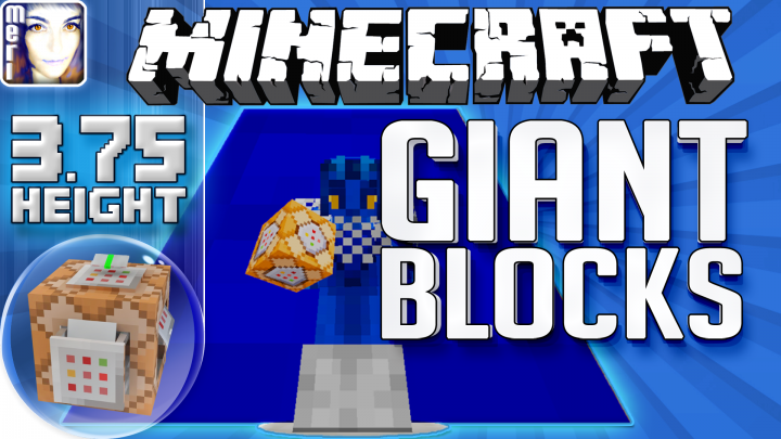 GIANT BLOCKS ANY COLOUR Minecraft Vanilla 1.8 1.9 Fancy Rooms or solid ...