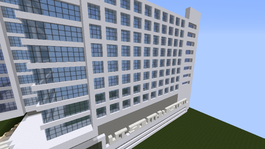 [FIRST PROJECT!] Hospital, SouthWestern Minecraft Map