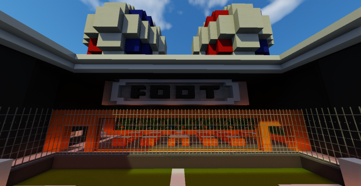 Minecraft FOOT [JorKy] Minecraft Map