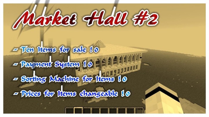 Market Hall Minecraft Map