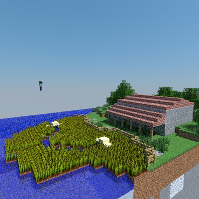 Ancient Roman Farm Minecraft Map
