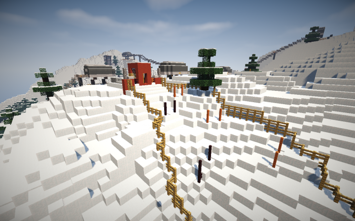 WORKING SKI RESORT [NOW MINECRAFT 1.9] Minecraft Map