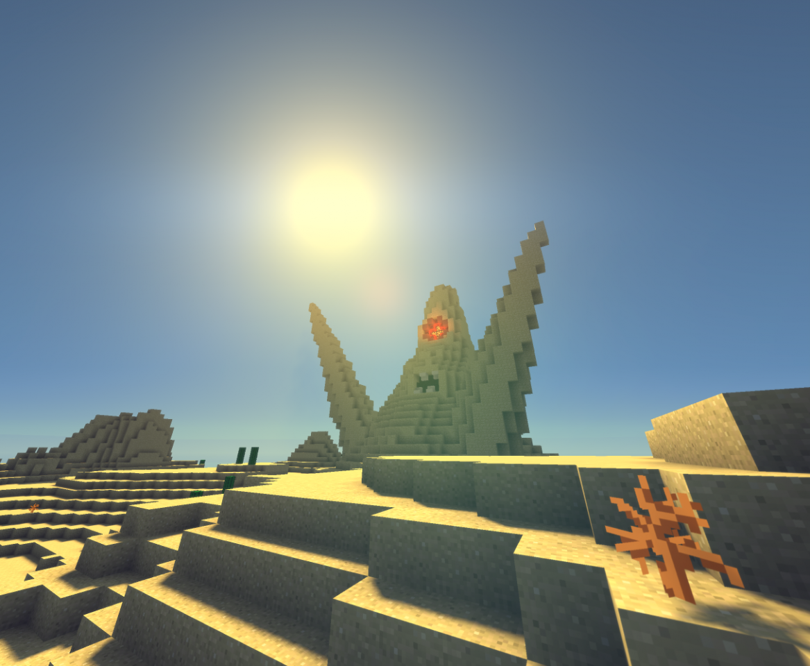 Crazy Desert Spawn By Piraka_a & Mastory_Md5 Minecraft Map