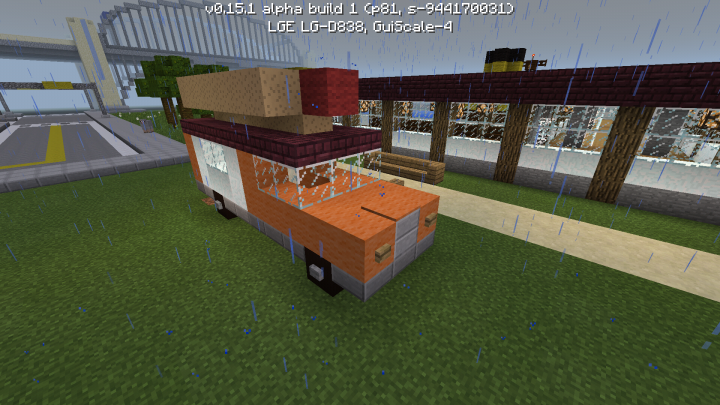 Hot dog van (Pocket Edition) Minecraft Map
