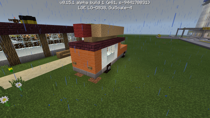 Hot dog van (Pocket Edition) Minecraft Map