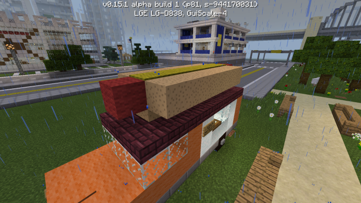 Hot dog van (Pocket Edition) Minecraft Map
