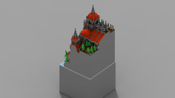 Nerevia Palace (75x75) Plot Build Minecraft Map