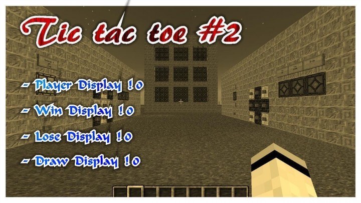 Tic tac toe Minecraft Map