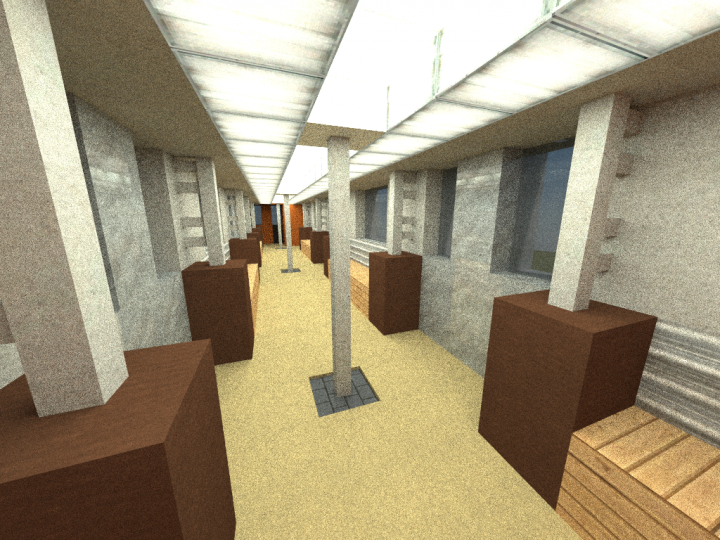 PATH Pa-4 Subway Train // U-Bahn Zug Minecraft Map