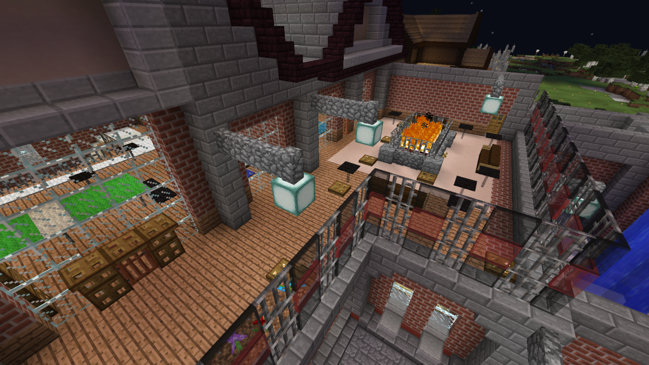 Brick Manor House Minecraft Map