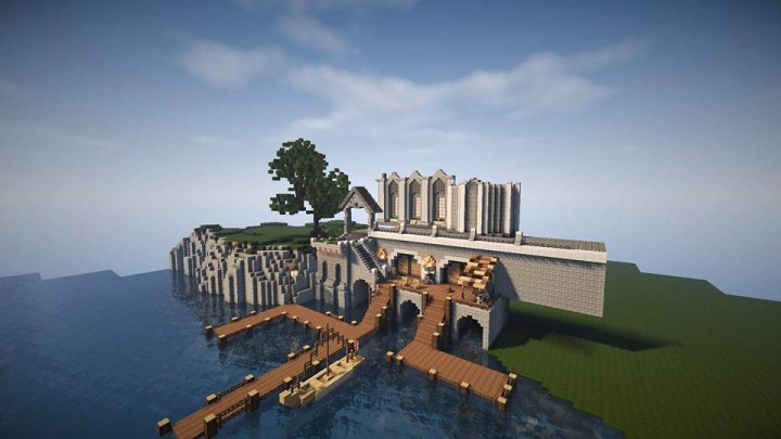 The Castle RPG Project Minecraft Map
