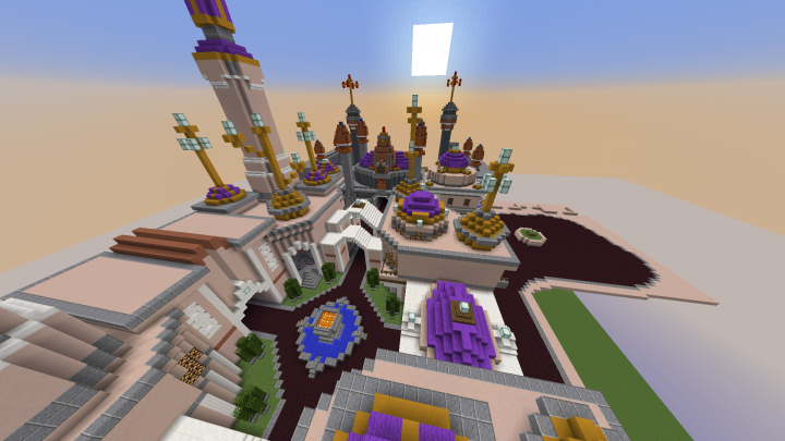 World of Warcraft map Minecraft Map