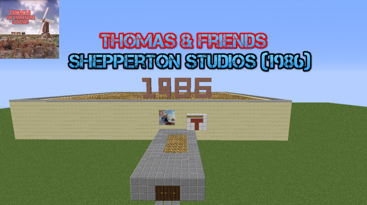 Shepperton Studios (1986) Thomas and friends Minecraft Map