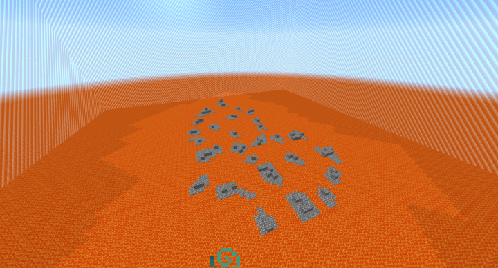 lava jump pvp Minecraft Map