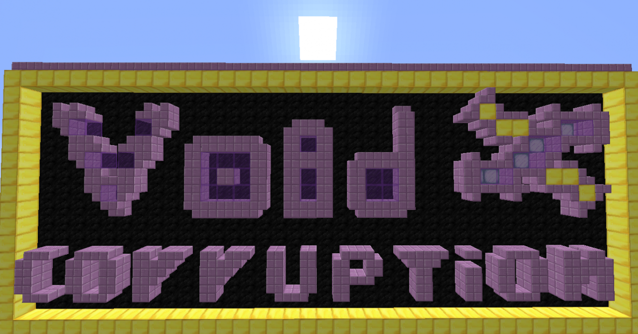 Minigame Map - Void Corruption 1.10 Minecraft Map