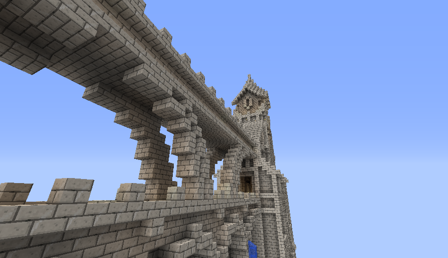 Tekkit Classic Wizard's Tower (monochrome test) Minecraft Map