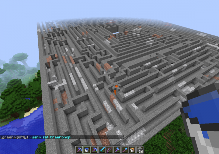 Underground Maze Minecraft Map