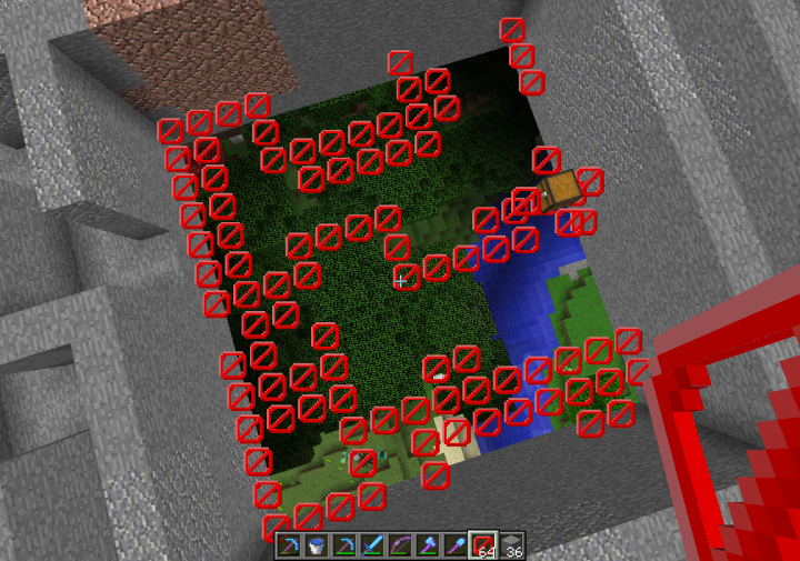 Underground Maze Minecraft Map