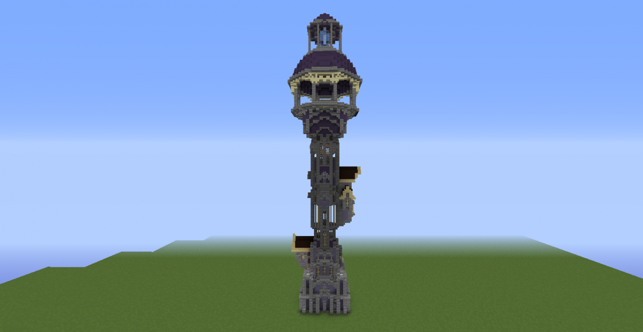 A Fantasy Tower Minecraft Map