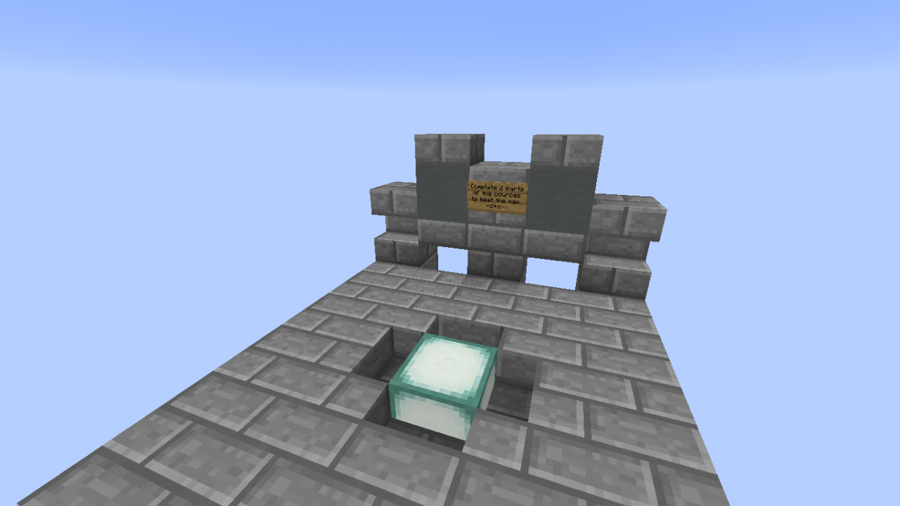 Mystery Block Parkour Map | Based of the Lucky Blocks Mod | minecraft version 1.10 Minecraft Map