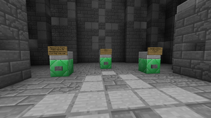 Mystery Block Parkour Map | Based of the Lucky Blocks Mod | minecraft version 1.10 Minecraft Map