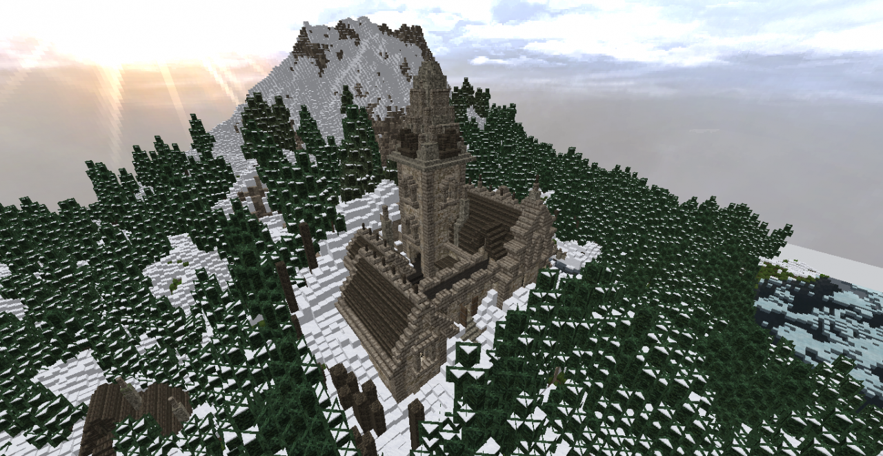 Renaissance Castle (Burg) Minecraft Map