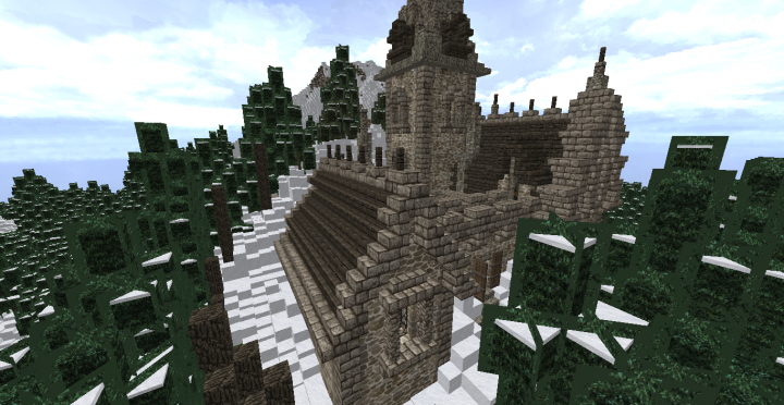 Renaissance Castle (Burg) Minecraft Map