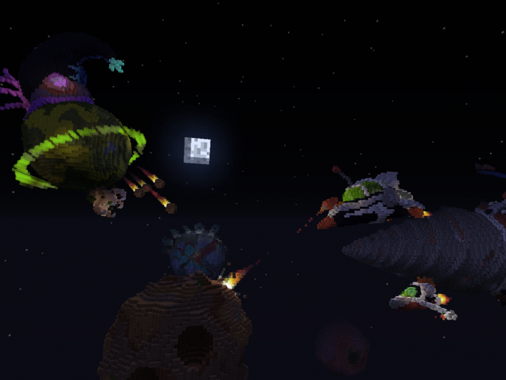 Invaders - The Galaxy's End Minecraft Map