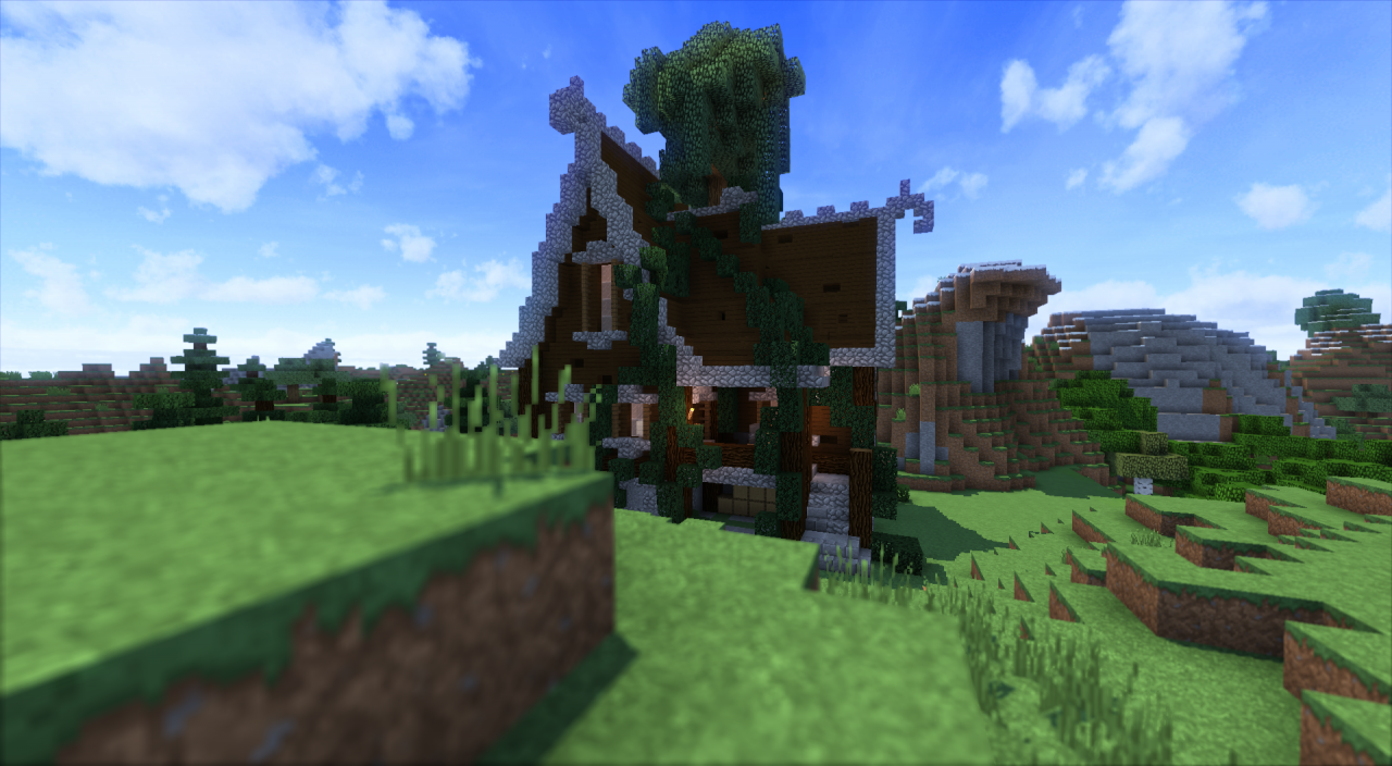 big house Minecraft Map