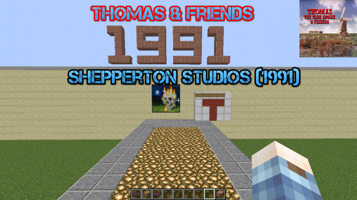 Shepperton Studios (1991) Thomas & Friends Minecraft Map