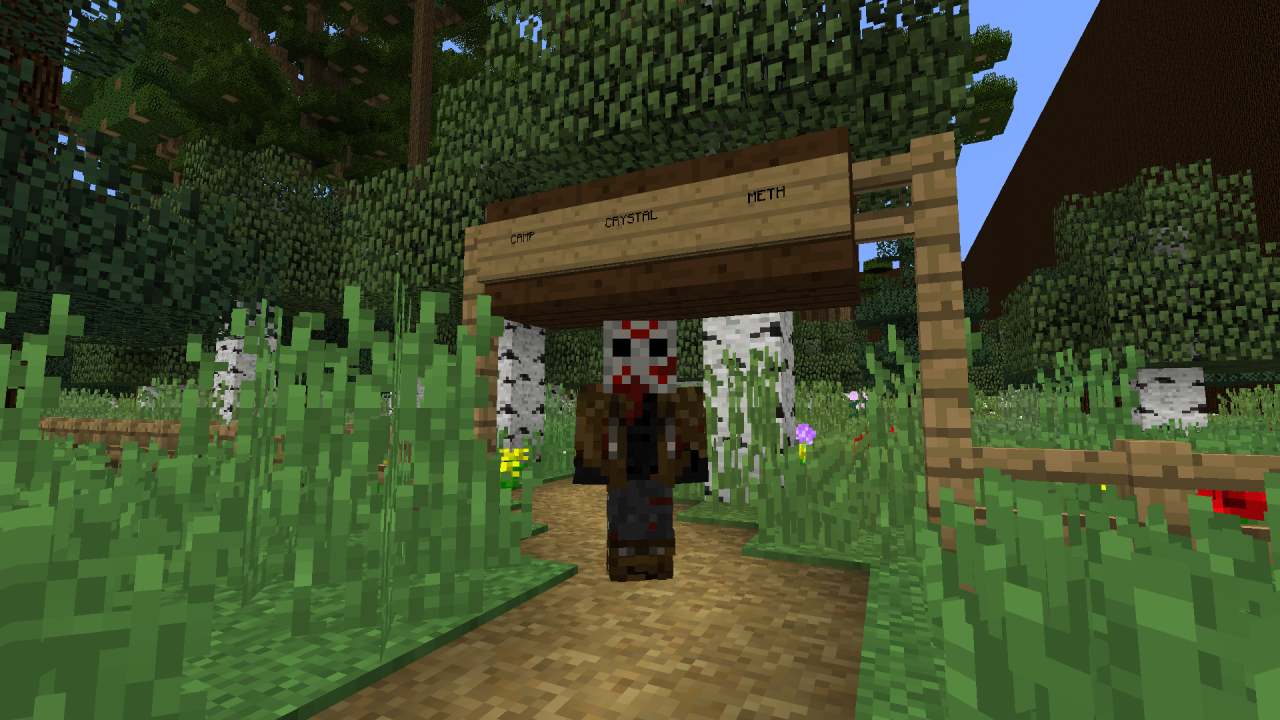 Camp Crystal Meth Minecraft Map