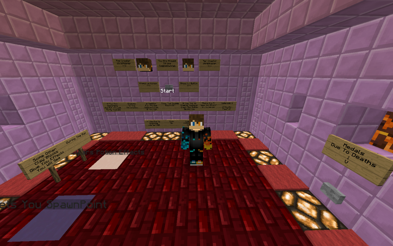 Effects Parkour Minecraft Map