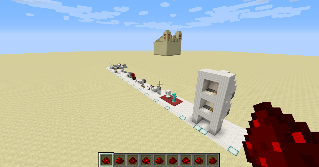 Redstone creations Minecraft Map