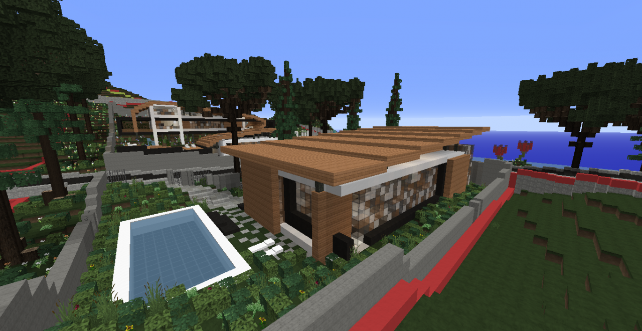 MODERN FOREST HOUSE | Tarhgod Minecraft Map