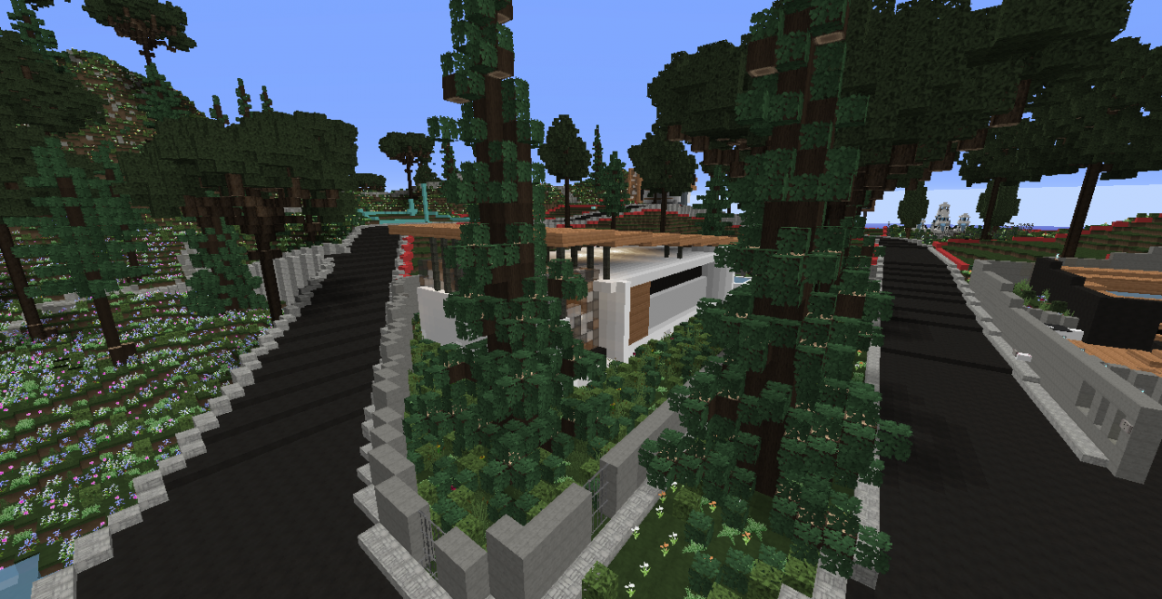 MODERN FOREST HOUSE | Tarhgod Minecraft Map