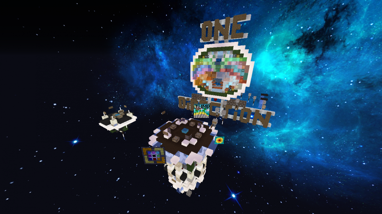 One direction Minecraft Map