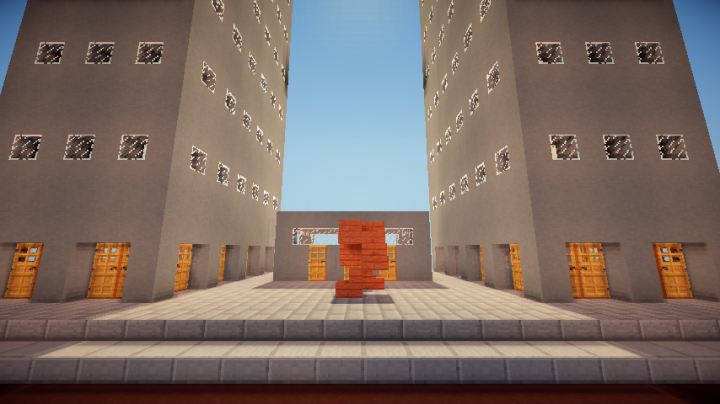 Los Angeles Financial District 1:5 Scale Minecraft Map