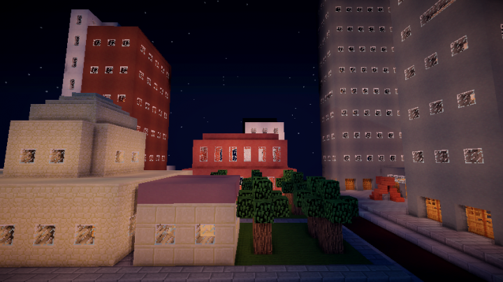 Los Angeles Financial District 1:5 Scale Minecraft Map