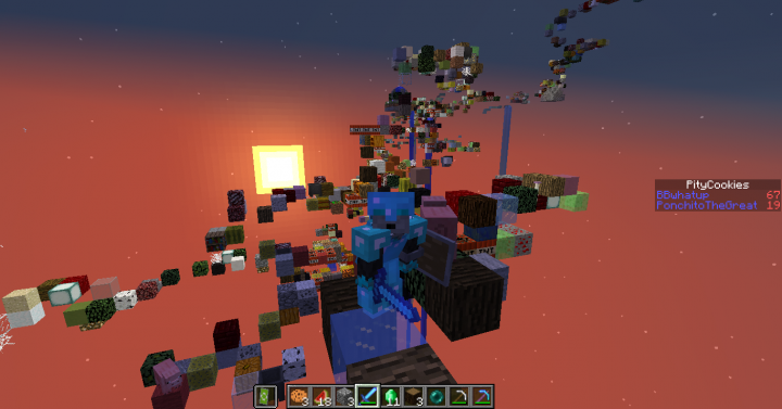 Minigame Map - Void Corruption 1.10 Minecraft Map