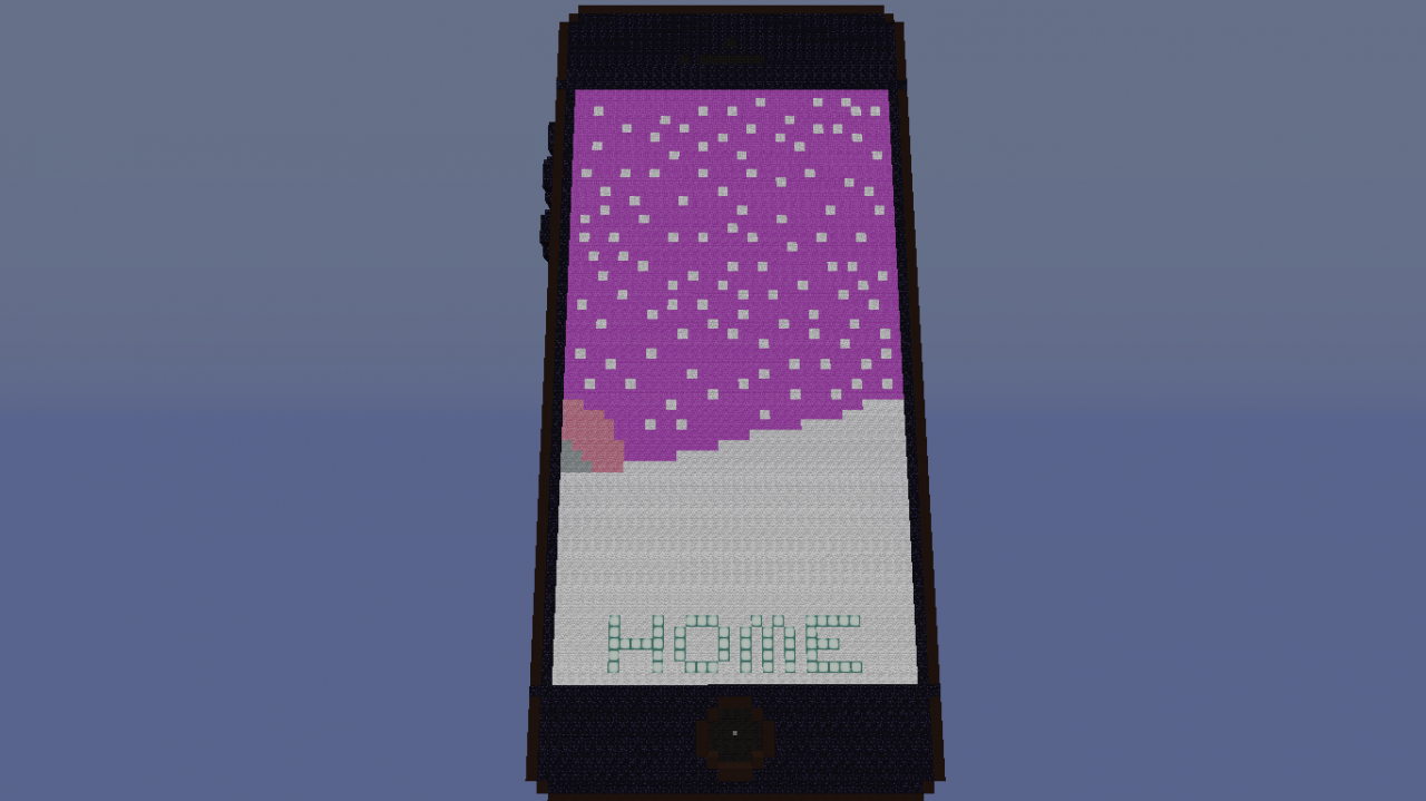 Apple iPhone 5s Minecraft Map