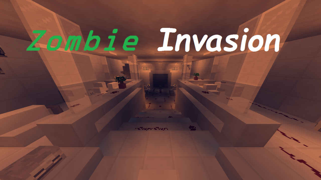 Zombie Invasion (1.10 PvP, PvE) Minecraft Map