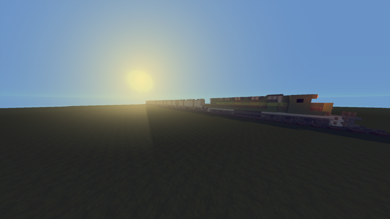 American Train Minecraft Map