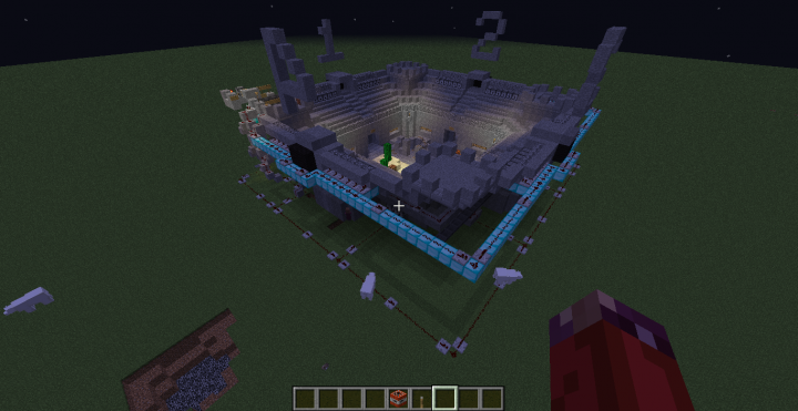 Redstone Arena, Minecraft Map